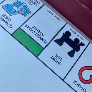 Vintage | Toys | Monopoly Board Game Red Box Complete Parker Brothers ...